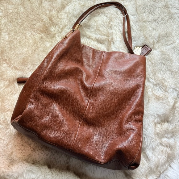 Coach | Bags | Coach Brown Leather Madison Phoebe 3 Section Purse ...